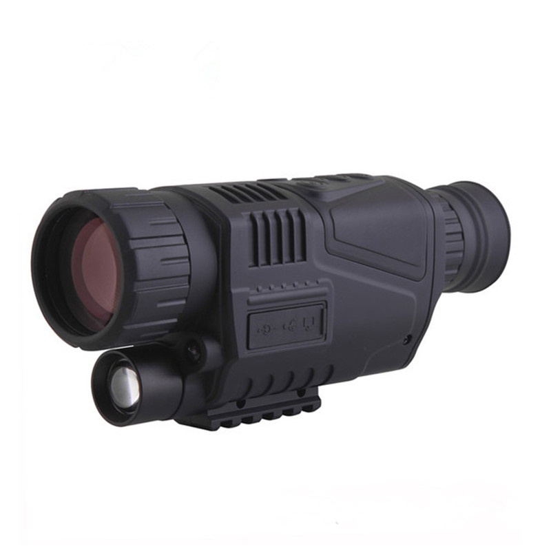 Professional Digital Night Vision 5X40 Monoculars 200m Full Dark Night ...
